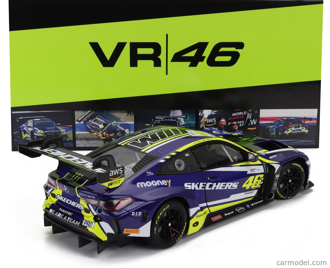 MINICHAMPS 113232746BOX Scale 1/18 | BMW 4-SERIES M4 GT3 TEAM WRT N 46 ...