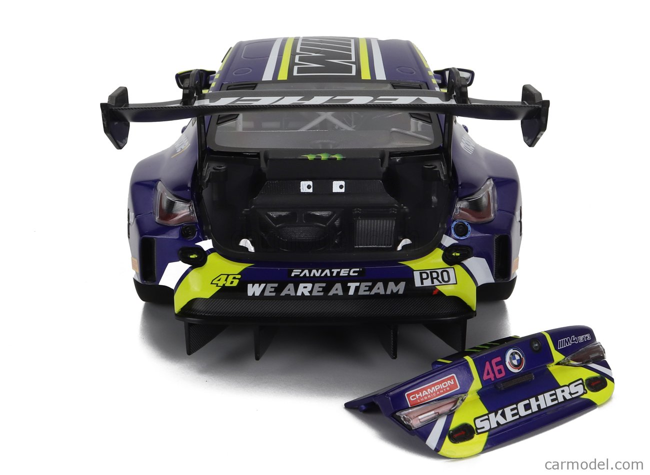 MINICHAMPS 113232746BOX Scale 1/18 | BMW 4-SERIES M4 GT3 TEAM WRT N 46 ...