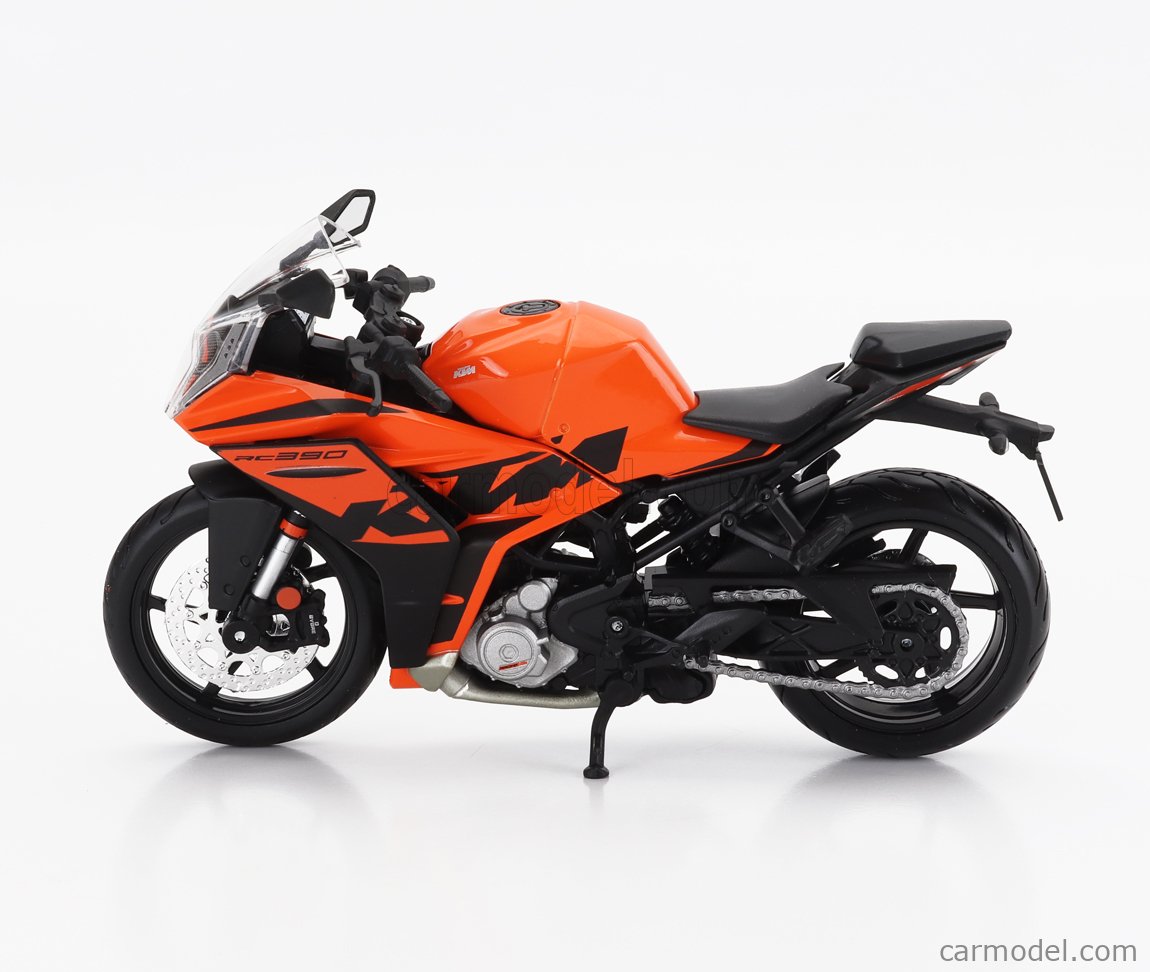 MAISTO 31101OR Scale 1/12 | KTM RC390 2022 ORANGE BLACK