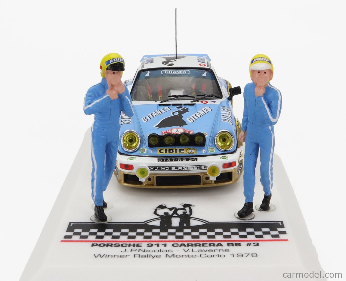 IXO-MODELS SPRM001-78 Scale 1/43 | PORSCHE 911 SC 3.0L GITANES (night ...