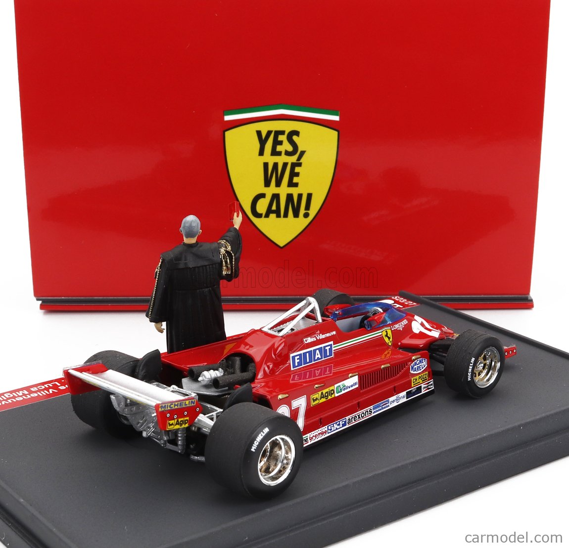 BRUMM PROM S23/27 Scale 1/43 | FERRARI F1 126CK TURBO N 27 WINNER ...
