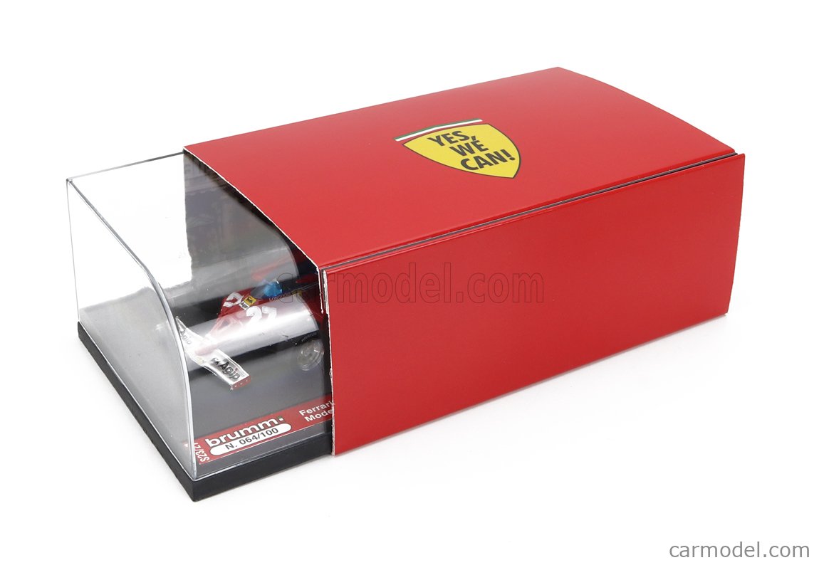 BRUMM PROM S23/27 Scale 1/43 | FERRARI F1 126CK TURBO N 27 WINNER ...