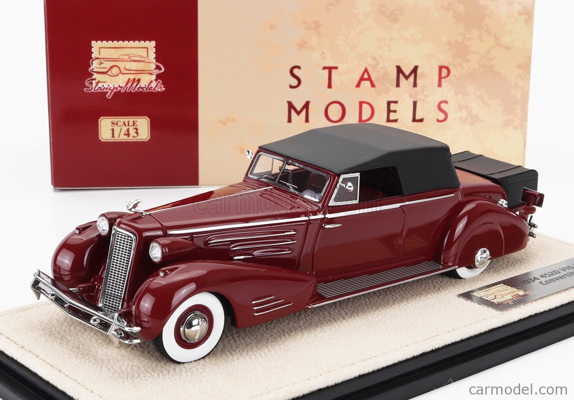 STAMP-MODELS STM34802 Scala 1/43 | CADILLAC 452D V16 VICTORIA ...