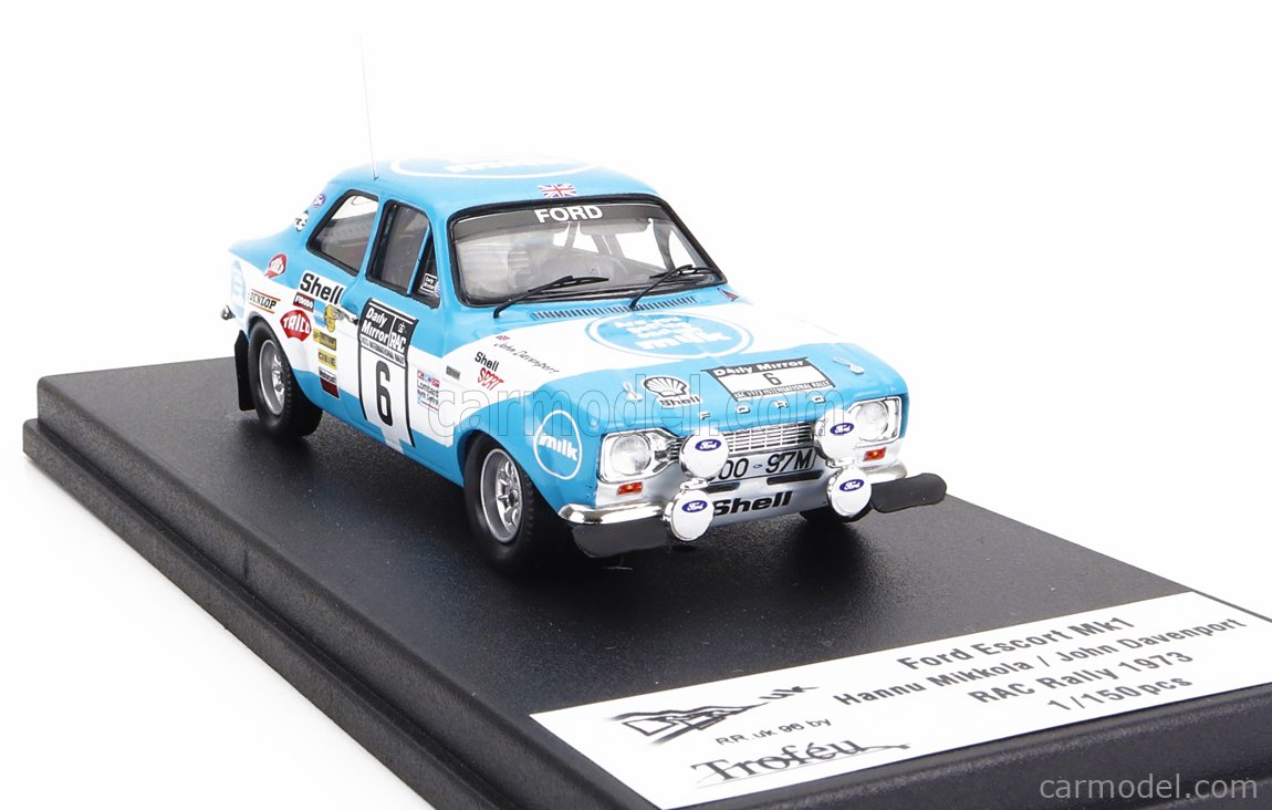 TROFEU FRRUK96 Scale 1/43 | FORD ENGLAND ESCORT MKI (night version) N 6 ...