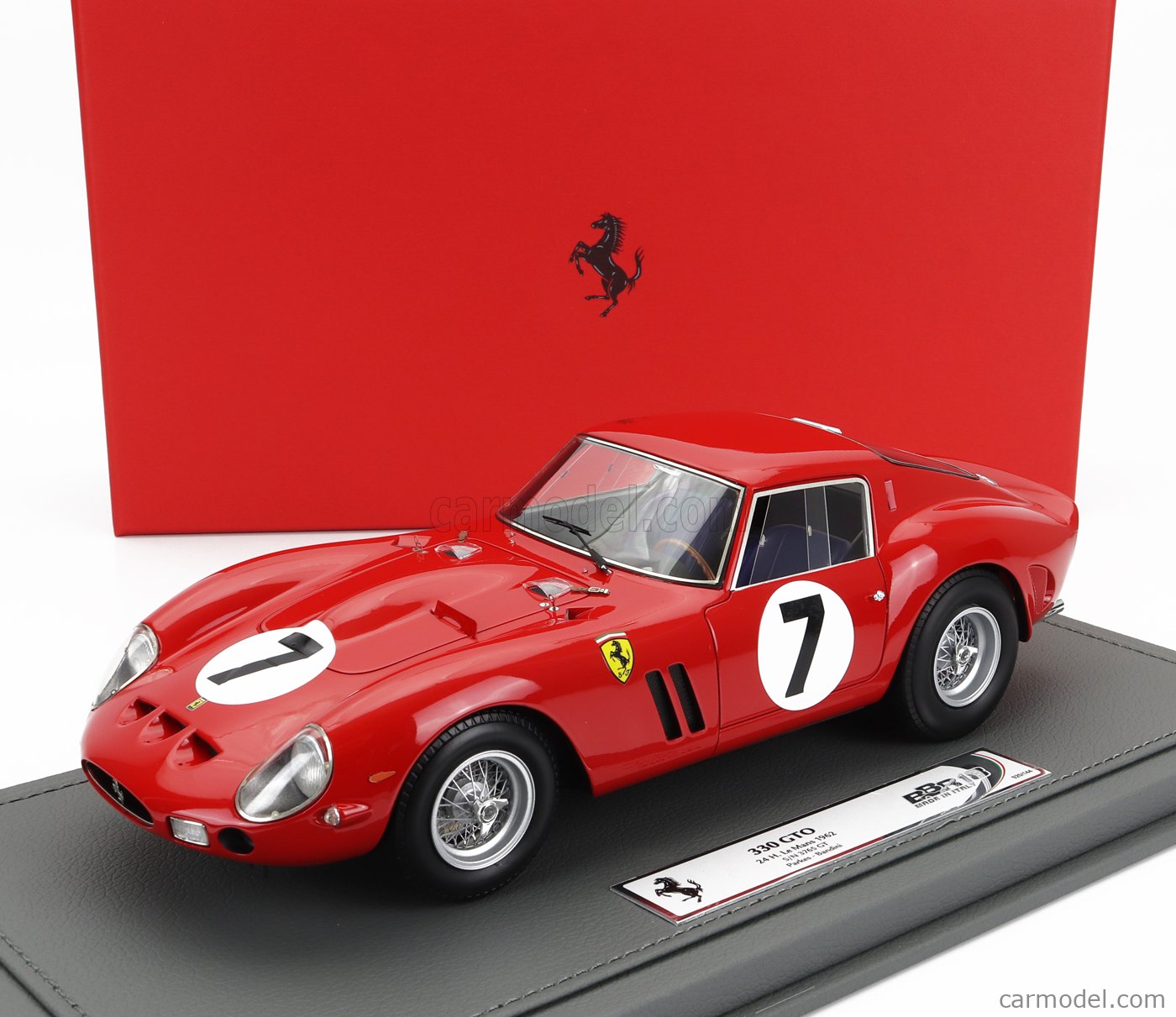 BBR-MODELS BBR1866-VET Scale 1/18 | FERRARI 330 4.0L V12 COUPE TEAM SPA ...