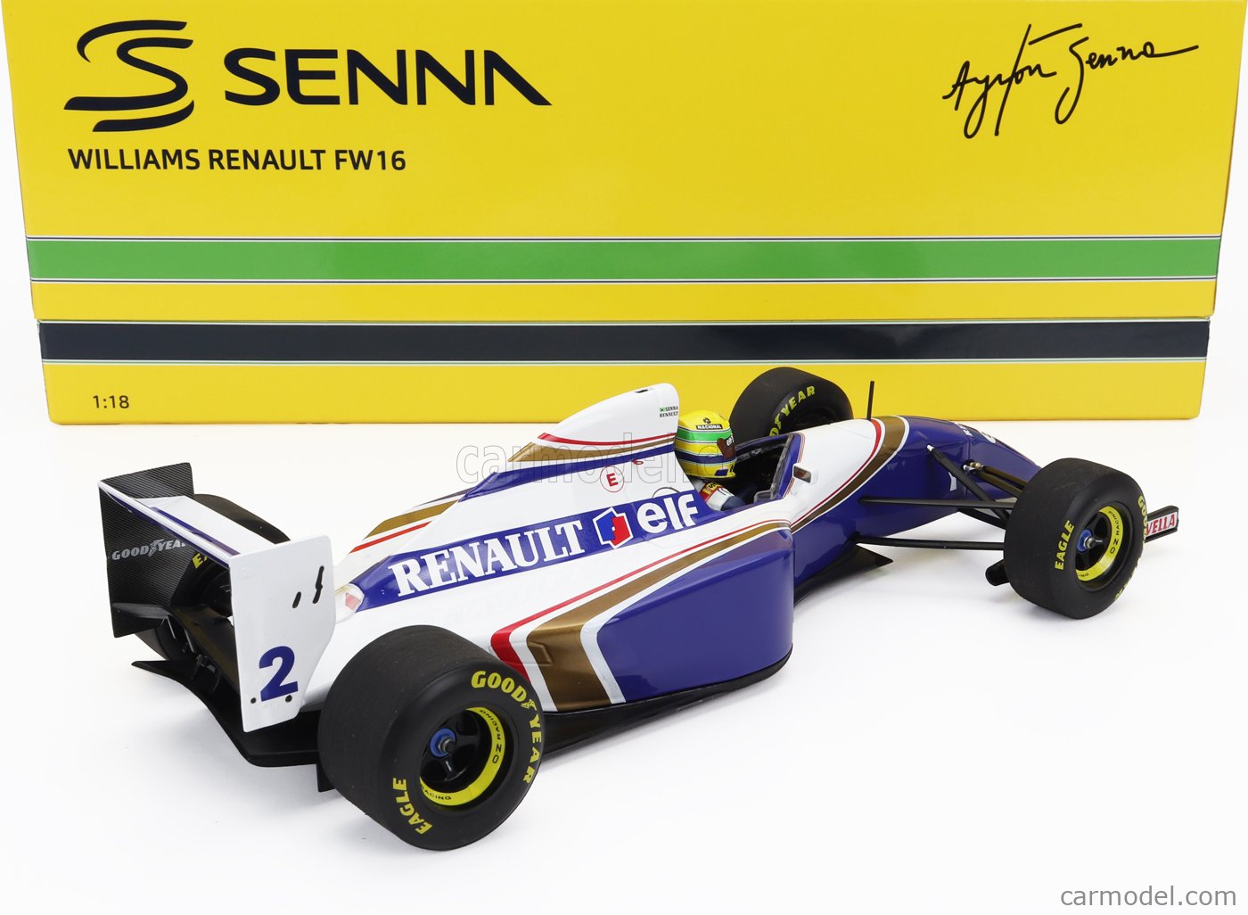 MINICHAMPS 543941800 Scale 1/18 | WILLIAMS F1 FW16 TEAM ROTHMANS ...