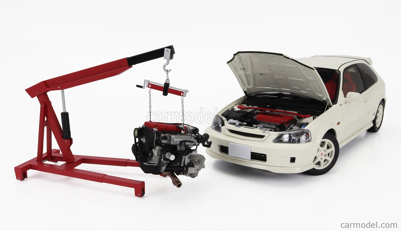 MOTORHELIX M85001 Scale 1/18 | HONDA CIVIC EK9 TYPE R WITH ENGINE AND ...