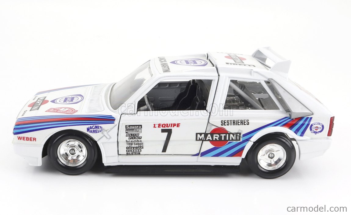 BURAGO 0115 Масштаб 1/24 | LANCIA DELTA S4 TEAM MARTINI RACING N 7 ...