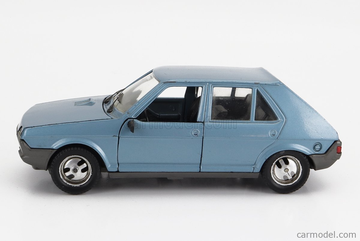 POLITOYS POLISTIL S679 Scale 1/25 | FIAT RITMO 65CL 1978 LIGHT BLUE MET
