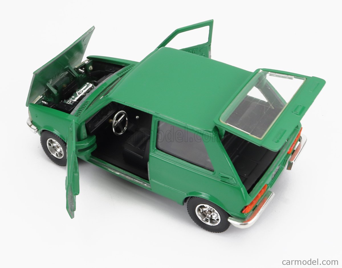 BURAGO 0128 Masstab: 1/24 | INNOCENTI MINI 120 1974 - DEFECT PAINT GREEN