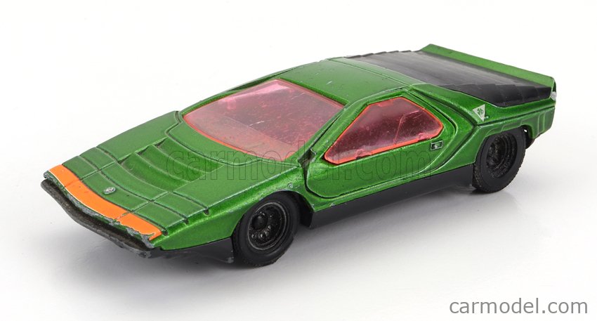 SOLIDO 172 Escala 1/43 | ALFA ROMEO CARABO BERTONE 1968 GREEN MET