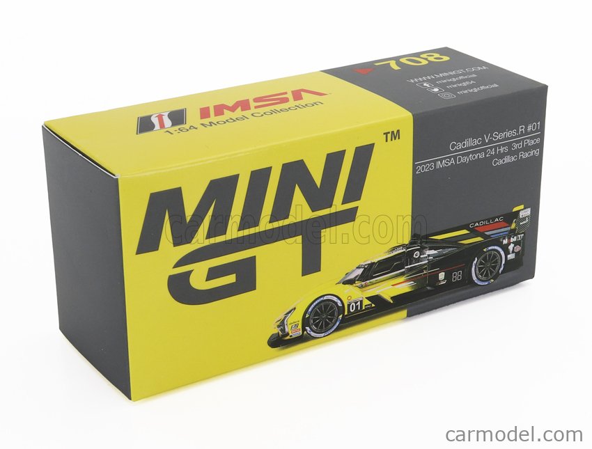 MINI-GT MGT00708-L Scale 1/64 | CADILLAC V-SERIES-R LMC55R 5.5L V8 TEAM ...