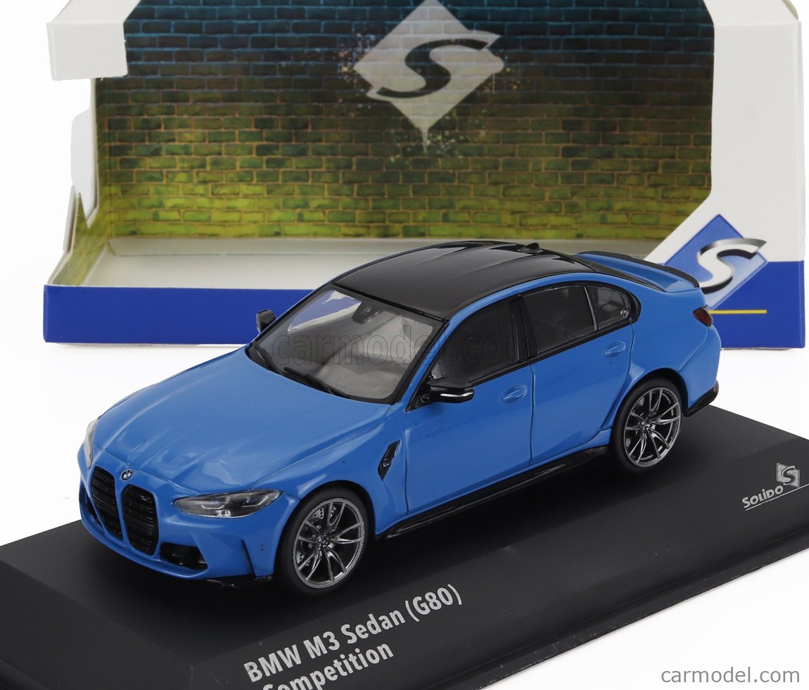 SOLIDO 4315302 Scale 1/43 | BMW 3-SERIES M3 COMPETITION (G80) 2023 BLUE