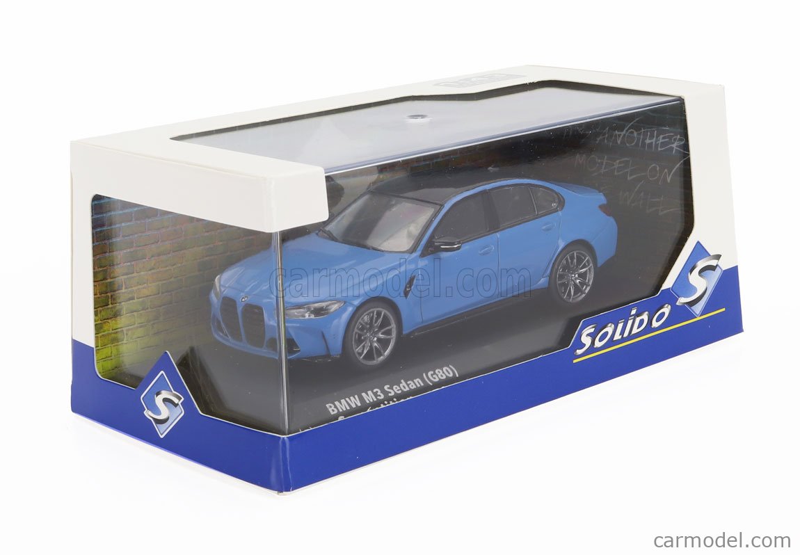 SOLIDO 4315302 Scale 1/43 | BMW 3-SERIES M3 COMPETITION (G80) 2023 BLUE