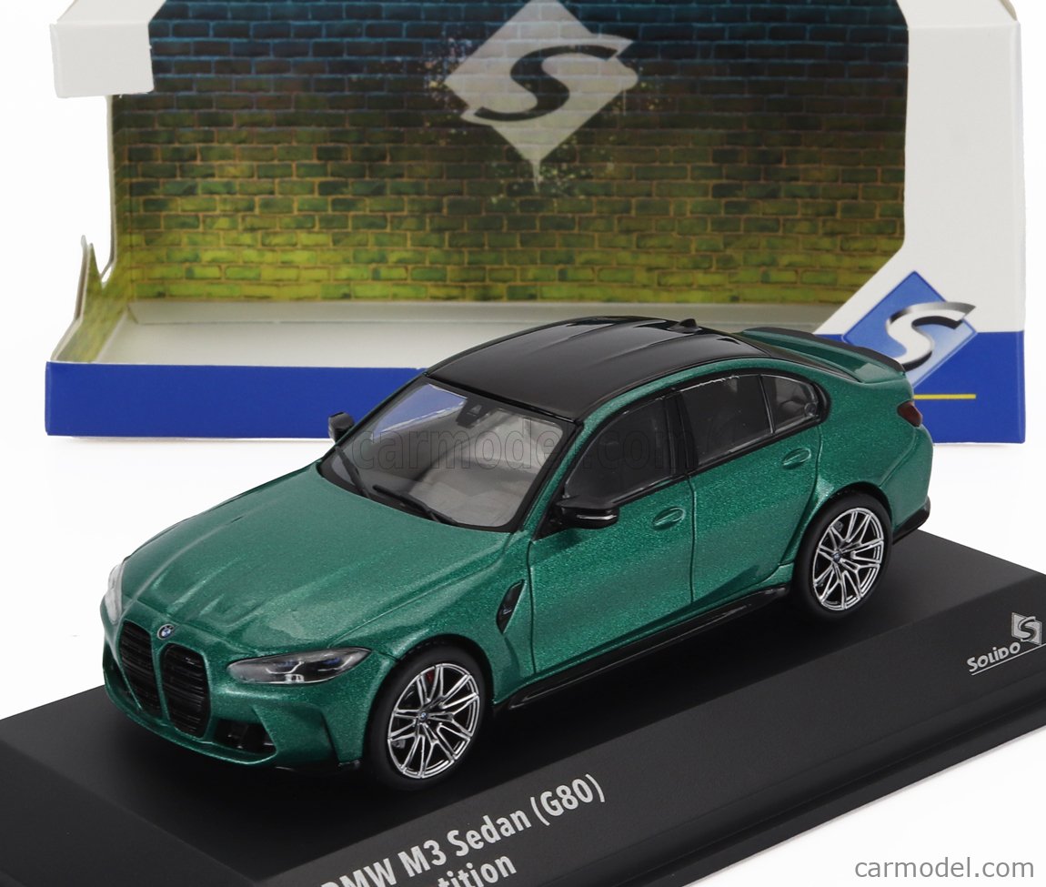SOLIDO 4315301 Scale 1/43 | BMW 3-SERIES M3 COMPETITION (G80) 2023 GREEN