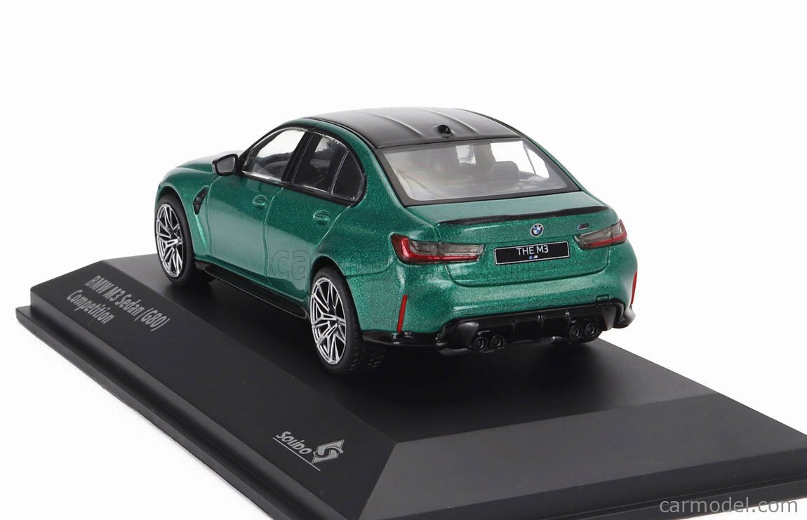 SOLIDO 4315301 Scale 1/43 | BMW 3-SERIES M3 COMPETITION (G80) 2023 GREEN