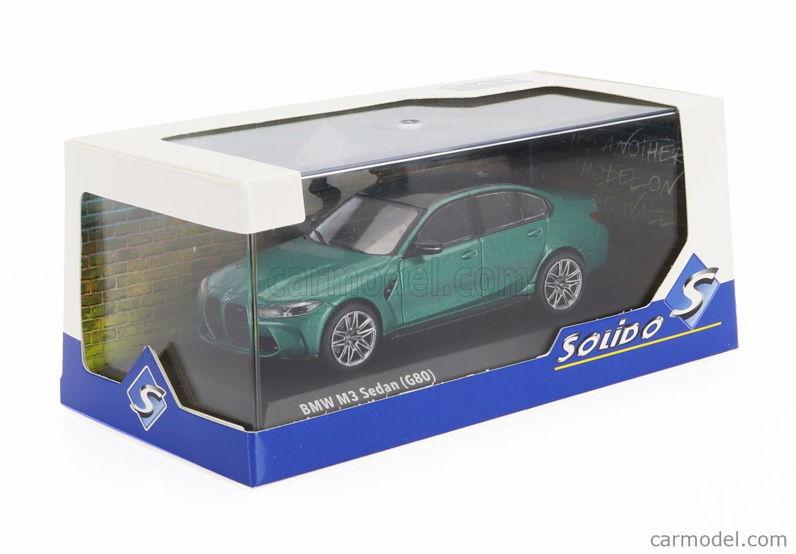 SOLIDO 4315301 Scale 1/43 | BMW 3-SERIES M3 COMPETITION (G80) 2023 GREEN