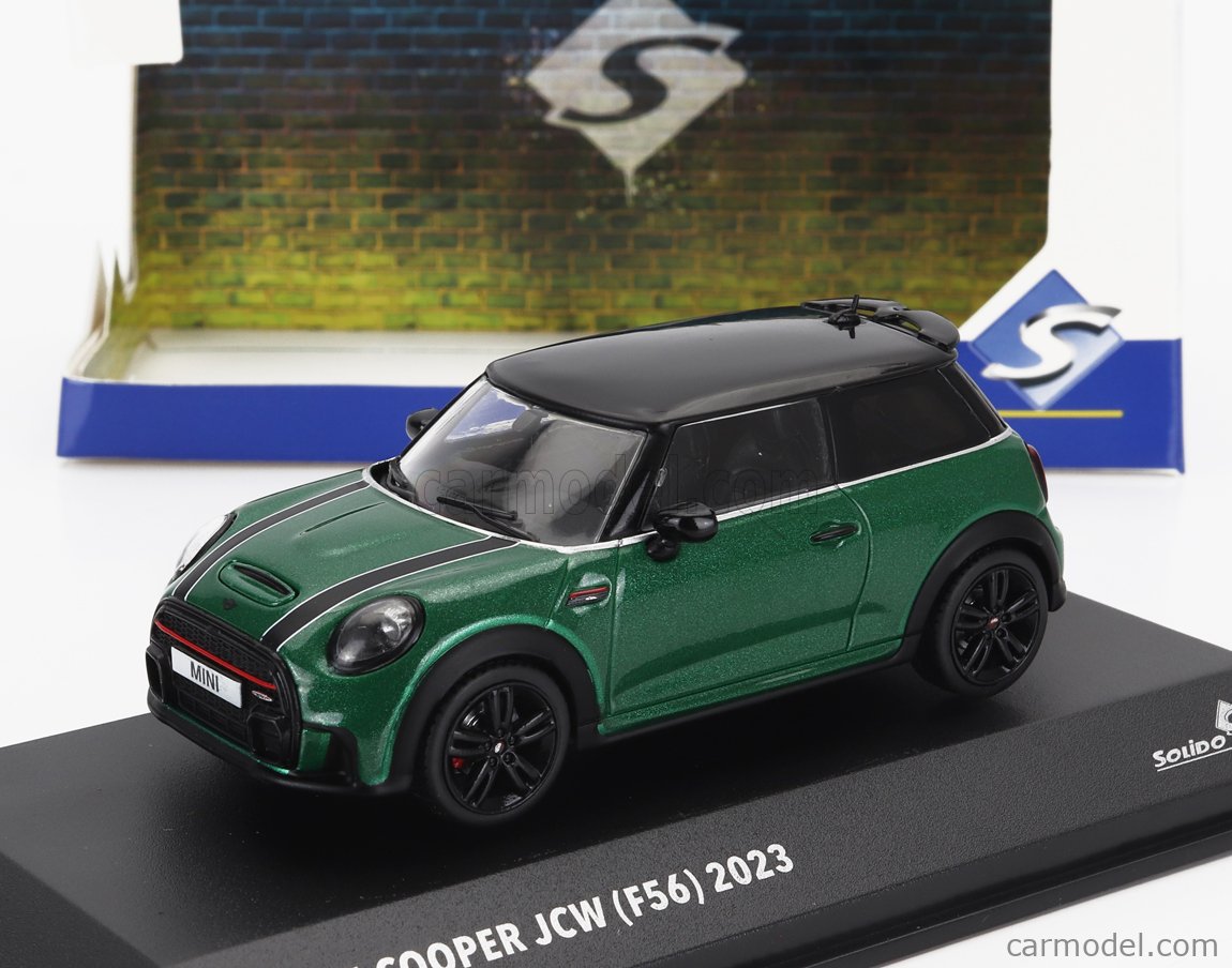 SOLIDO 4315002 Scale 1/43 | MINI COOPER JOHN WORKS JCW F56 2023 GREEN