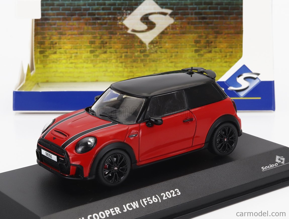 SOLIDO 4315001 Scale 1/43 | MINI COOPER JOHN WORKS JCW F56 2023 RED