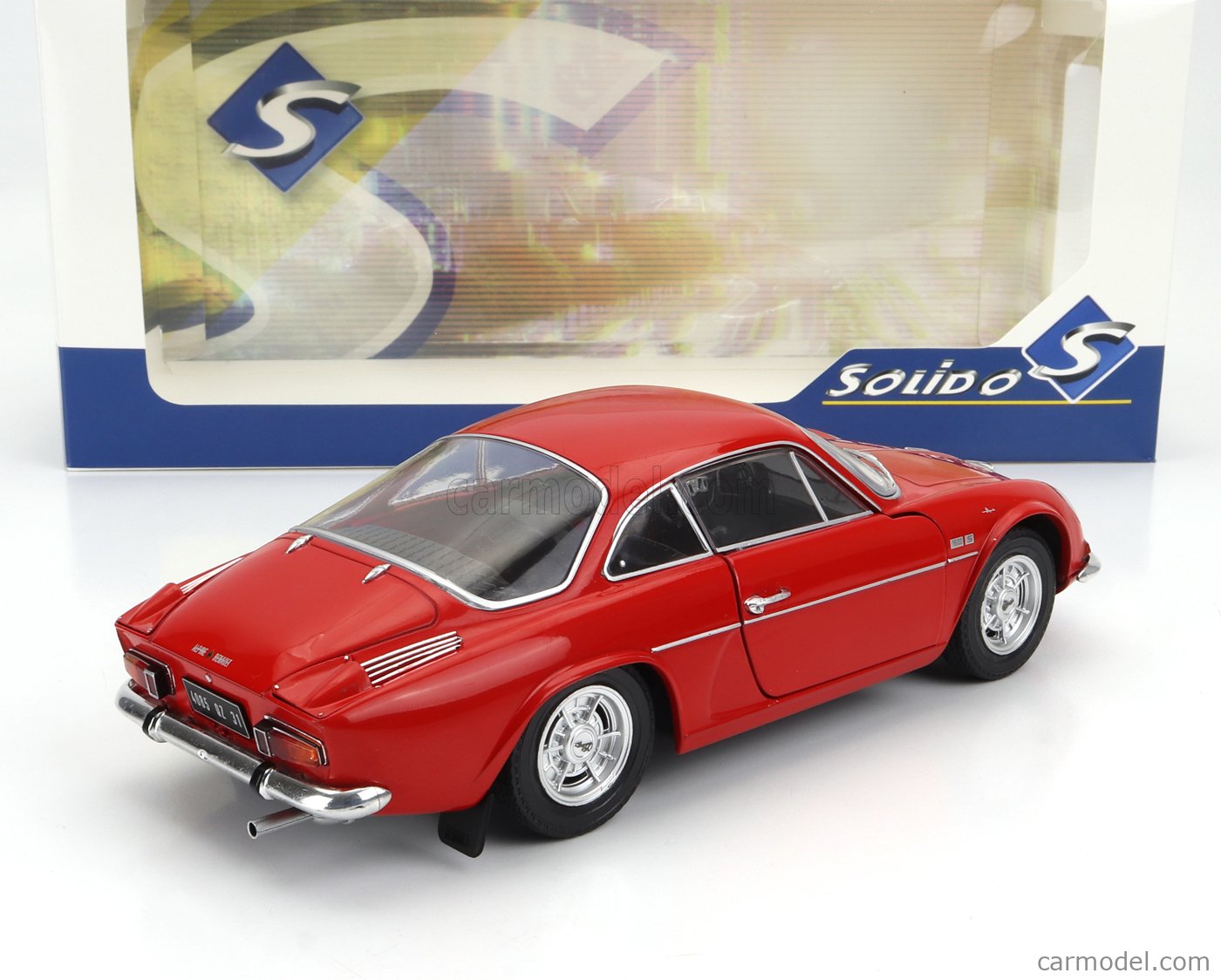 SOLIDO 1804209 Scale 1/18 | RENAULT ALPINE A110 1600S 1969 RED