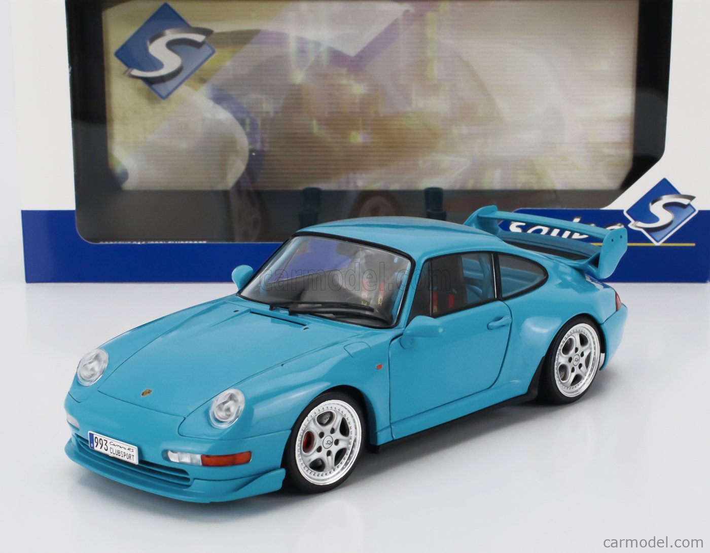 SOLIDO 1810101 Scale 1/18 | PORSCHE 911 993 CARRERA RS CLUBSPORT COUPE ...