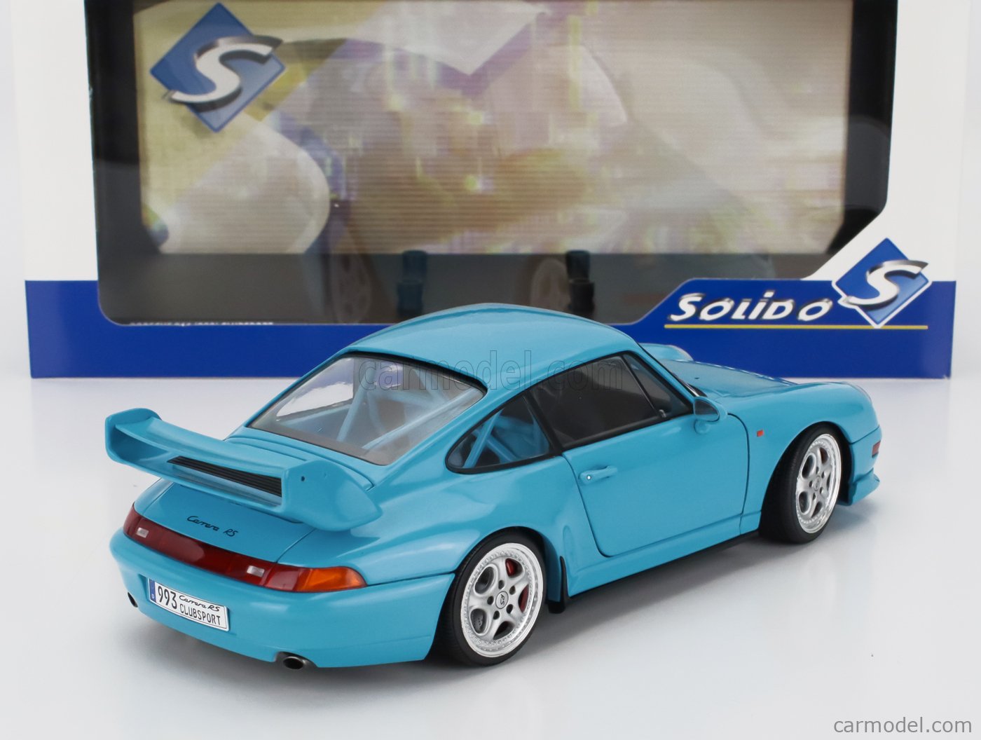 SOLIDO 1810101 Scale 1/18 | PORSCHE 911 993 CARRERA RS CLUBSPORT COUPE ...