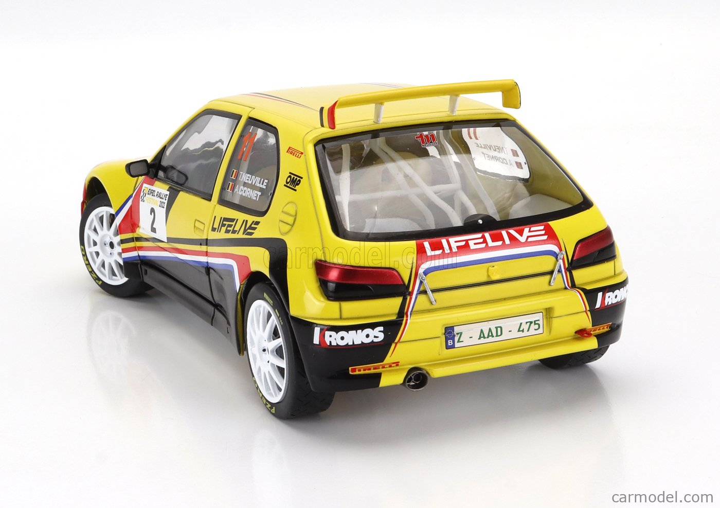 SOLIDO 1808304 Scale 1/18 | PEUGEOT 306 MAXI N 2 RALLY EIFEL FESTIVAL ...
