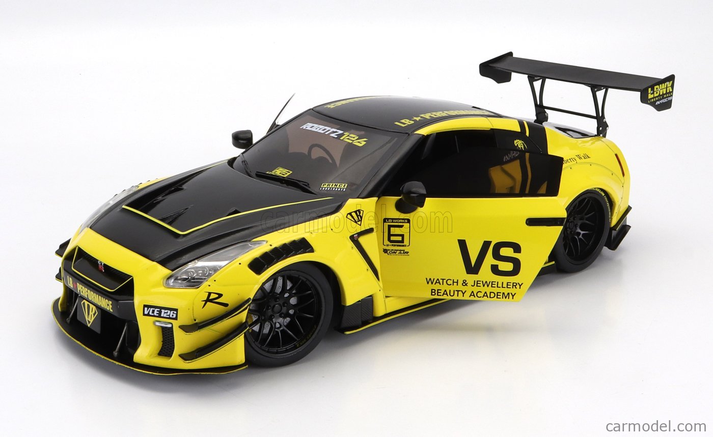 SOLIDO 1805809 Scale 1/18 | NISSAN GT-R (R35) LIBERTY WALK BODY KIT 2.0 ...