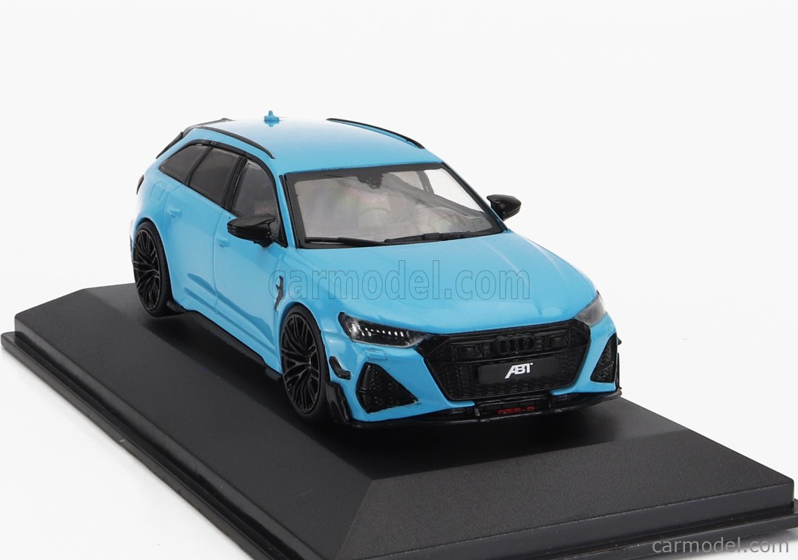 SOLIDO 4310707 Scale 1/43 | AUDI A6 RS6-R ABT SW STATION WAGON 2022 BLUE