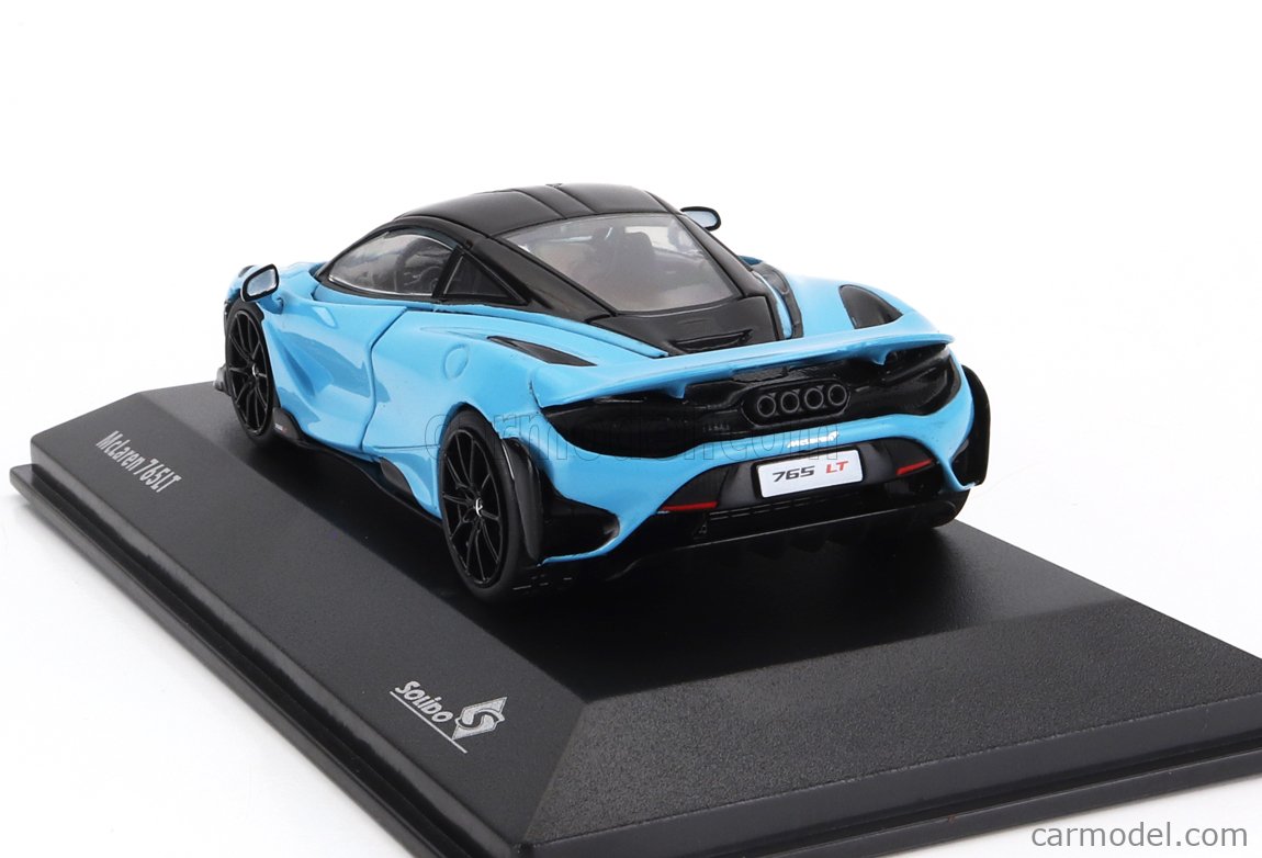 SOLIDO 4311904 Scale 1/43 | McLAREN 765LT V8 BITURBO 2020 LIGHT BLUE