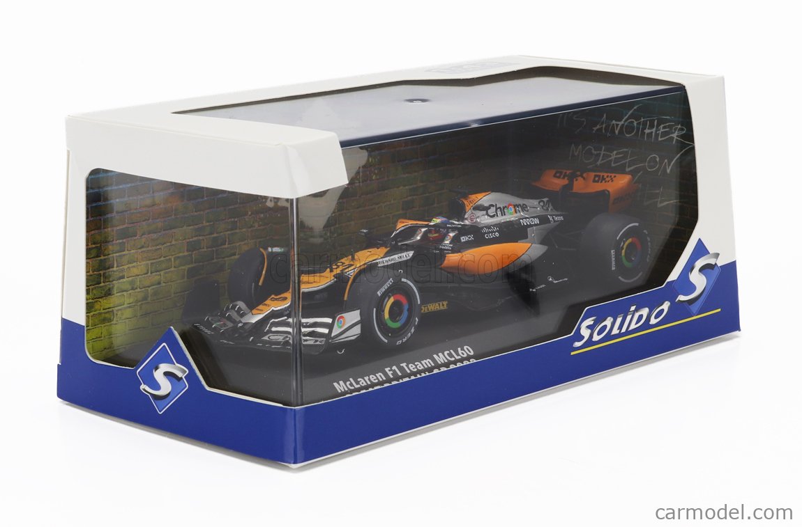 SOLIDO 4317802 Scale 1/43 | McLAREN F1 MCL60 TEAM McLAREN N 81 4th ...