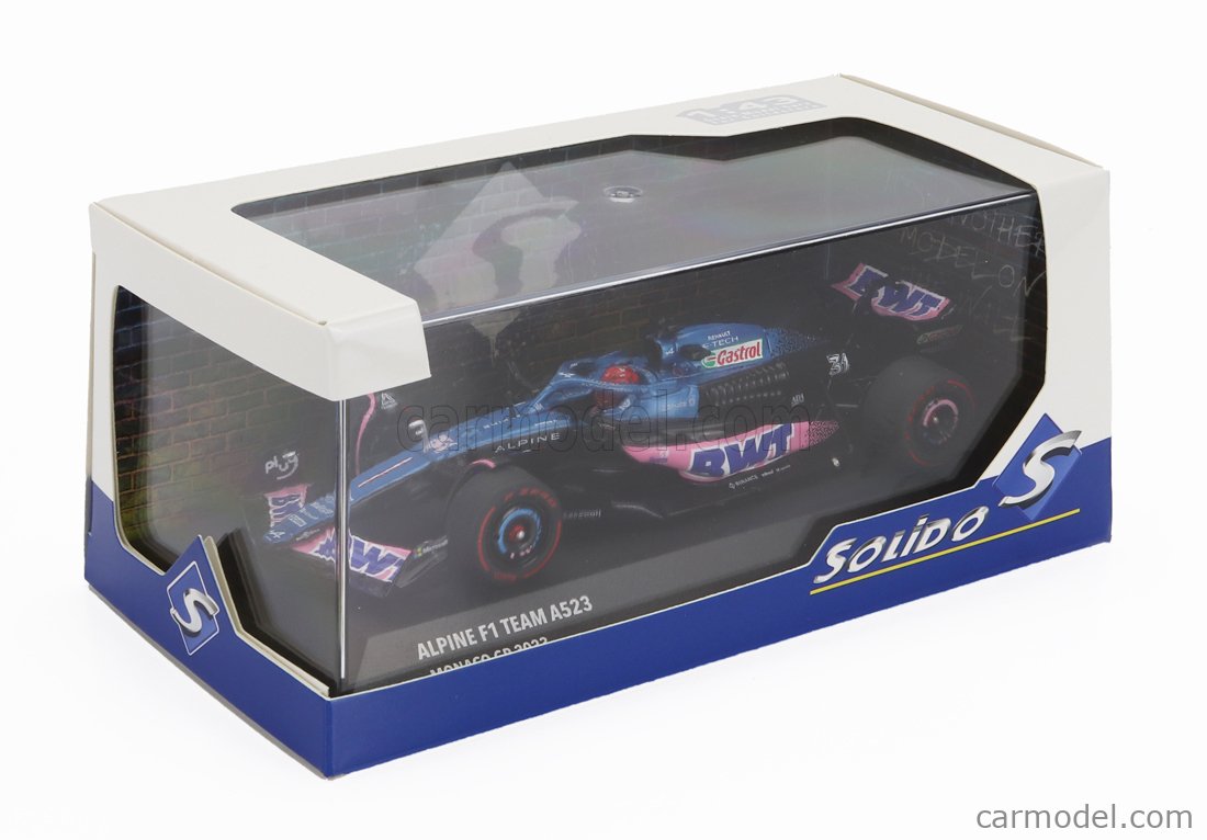 SOLIDO 4317701 Scale 1/43 | ALPINE F1 A523 TEAM BWT ALPINE N 31 3rd ...
