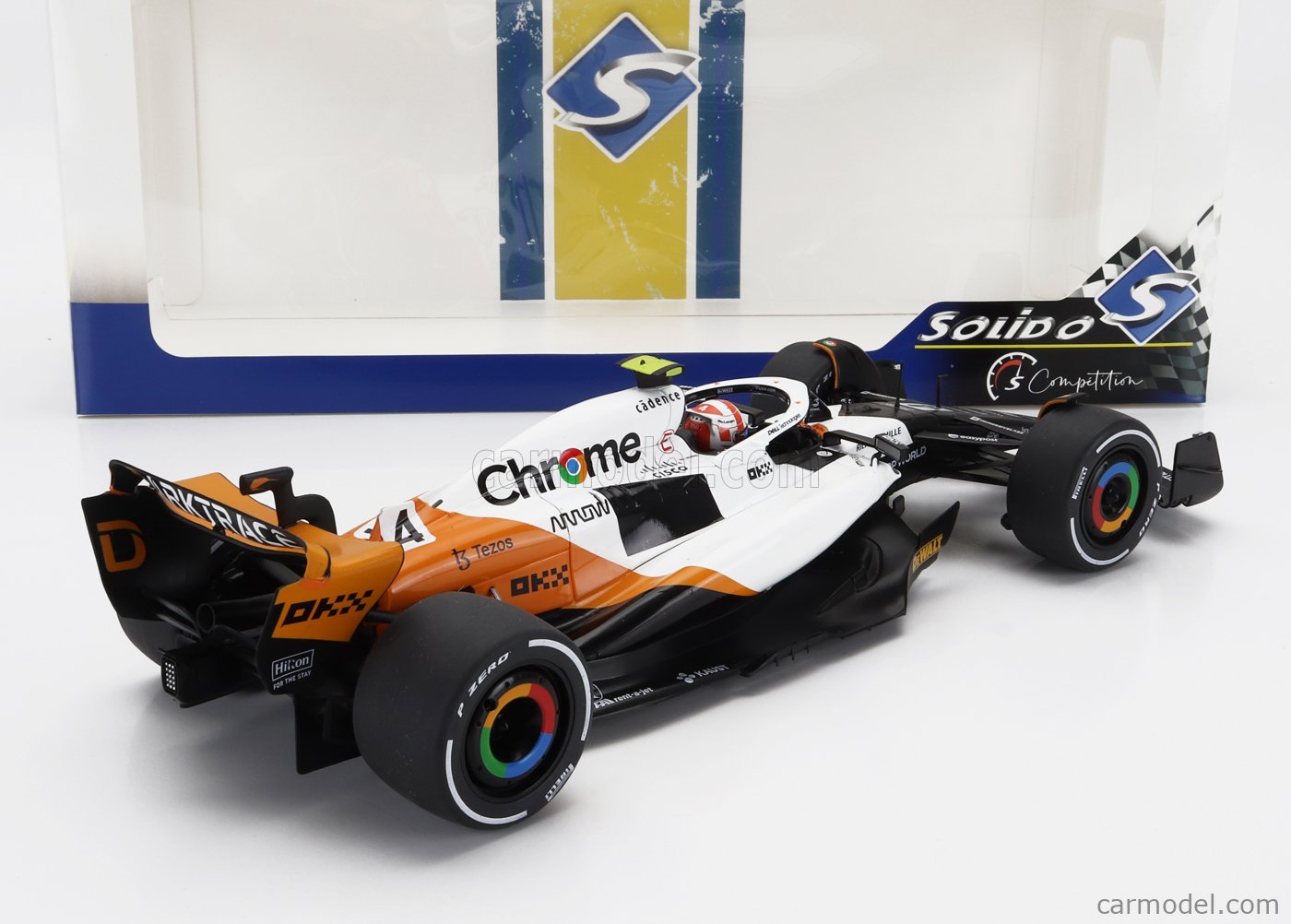 SOLIDO 1811203 Scale 1/18 | McLAREN F1 MCL60 TEAM McLAREN N 4 9th ...