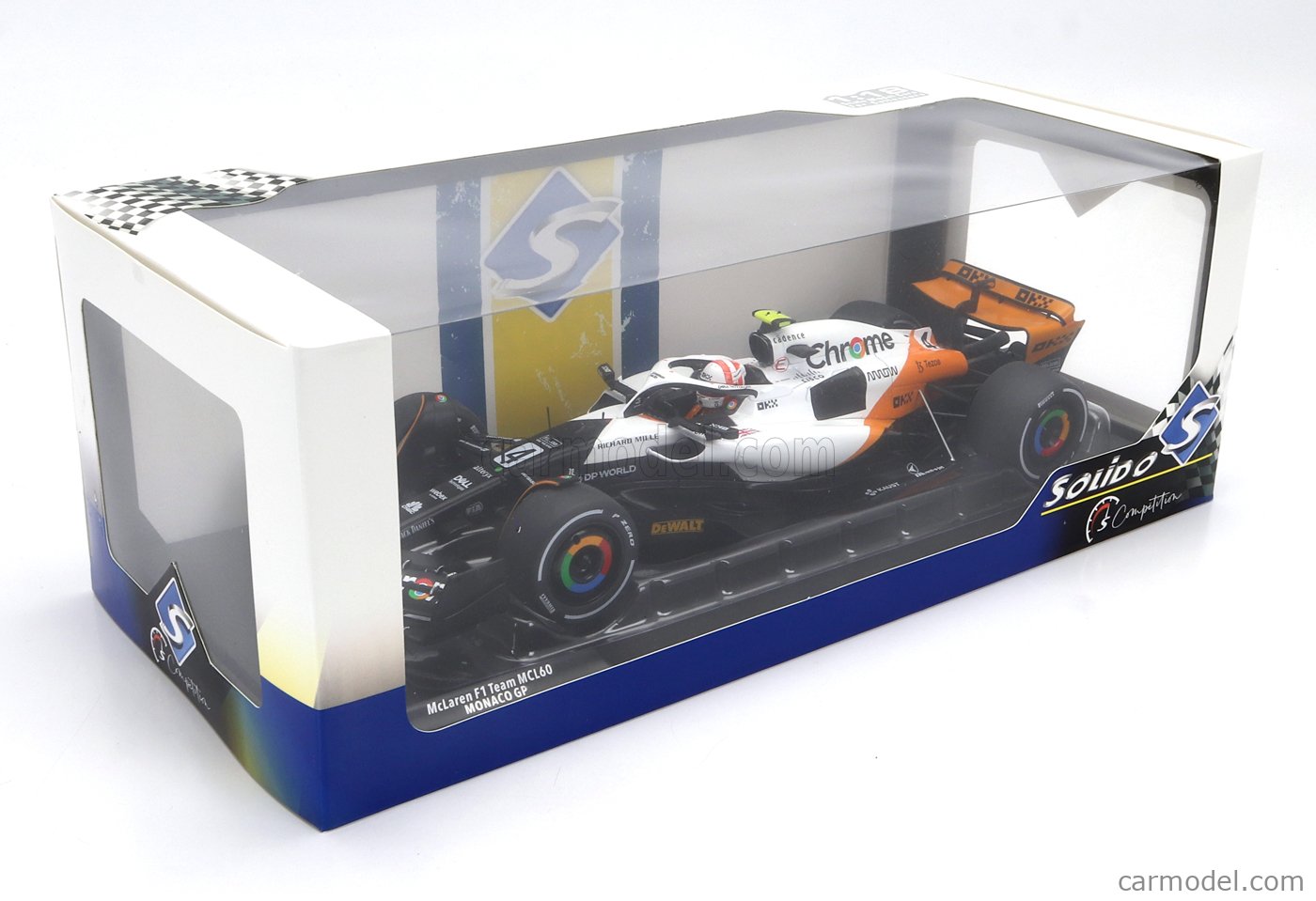 SOLIDO 1811203 Scale 1/18 | McLAREN F1 MCL60 TEAM McLAREN N 4 9th ...