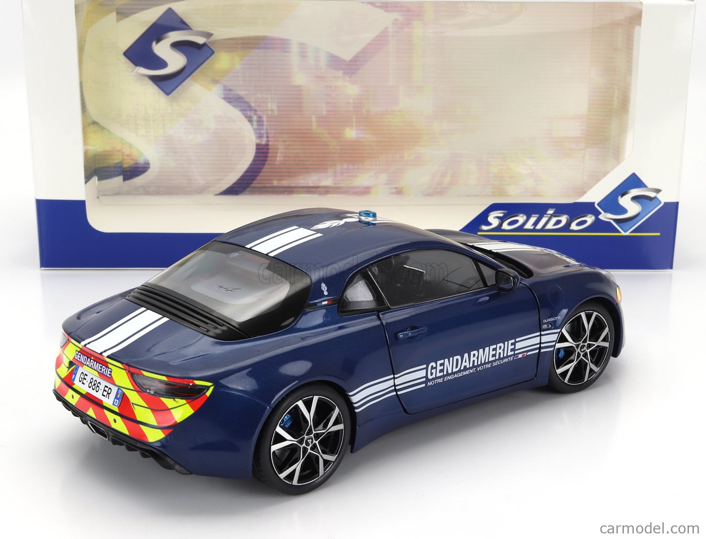 SOLIDO 1801628 Scale 1/18 | ALPINE ALPINE A110 GENDARMERIE POLICE COUPE ...