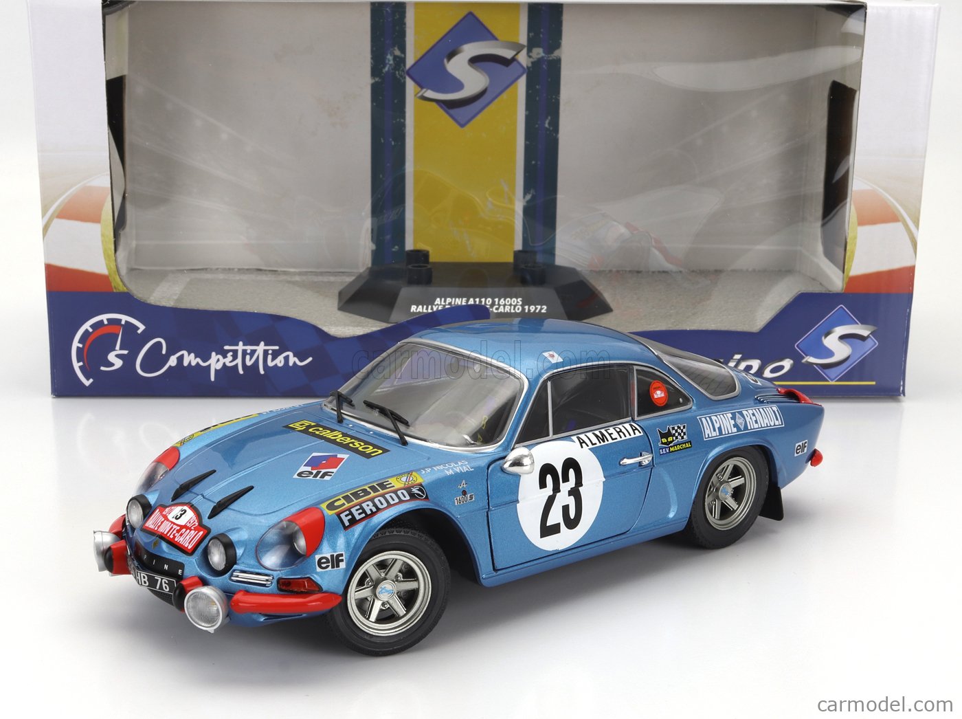 SOLIDO 1804208 Scale 1/18 | RENAULT ALPINE A110 1600S (night version) N ...