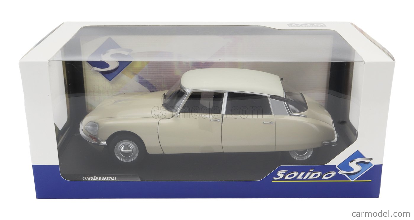 SOLIDO 1800710 Scale 1/18 | CITROEN DS SPECIAL 1976 BEIGE