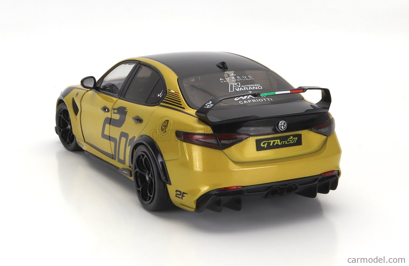 SOLIDO 1806905 Scale 1/18 | ALFA ROMEO GIULIA GTA NAGEMAAKT 2022 YELLOW ...