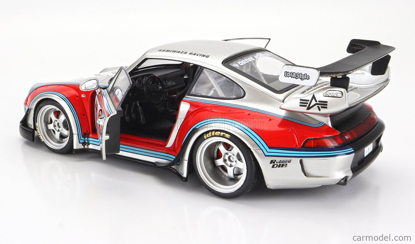 SOLIDO 1808502 Echelle 1/18 | PORSCHE 911 993 RWB BODYKIT N 11 MARTINI ...