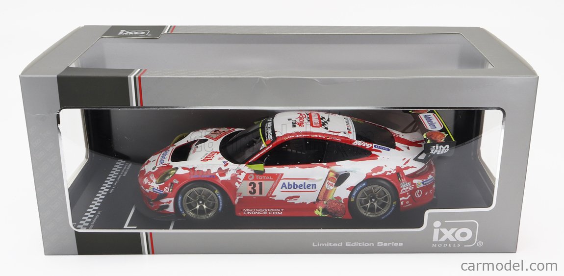IXO-MODELS LEGT18049 Scale 1/18 | PORSCHE 911 991-2 GT3 R TEAM ...
