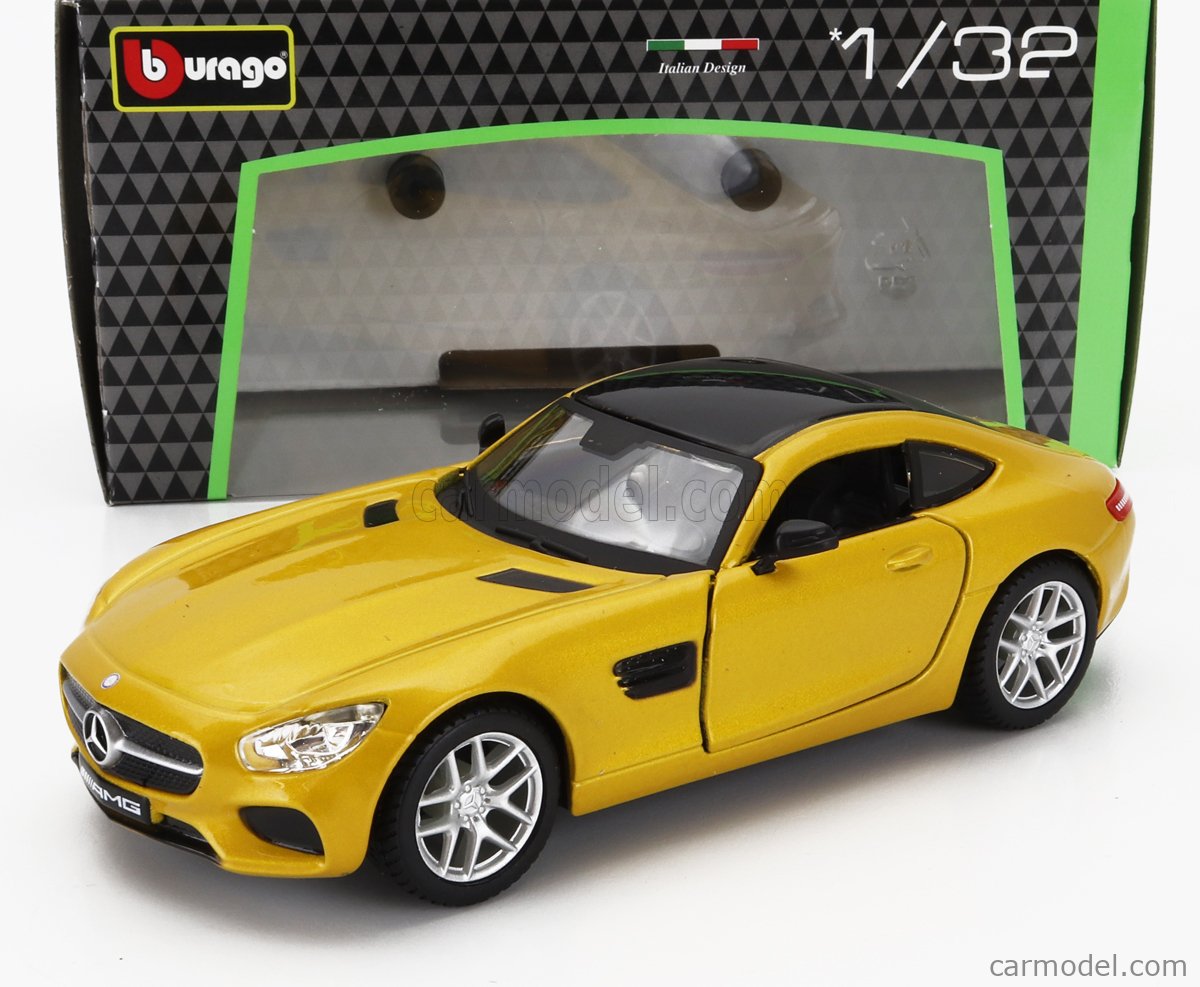 BURAGO 18-43065Y Scale 1/32 | MERCEDES BENZ AMG GT (C190) 2016 YELLOW ...