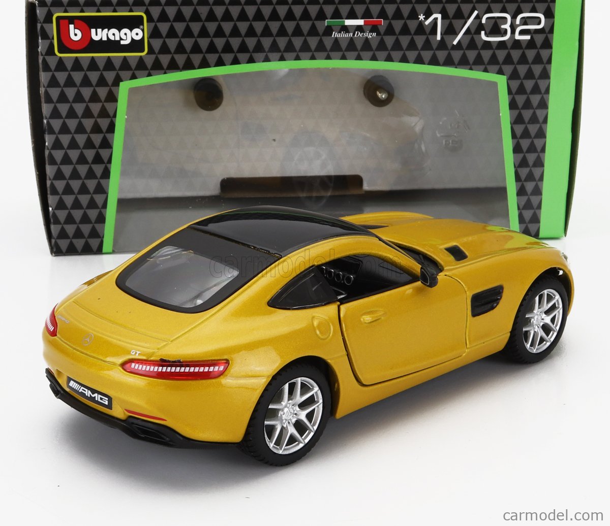 BURAGO 18-43065Y Scale 1/32 | MERCEDES BENZ AMG GT (C190) 2016 YELLOW ...