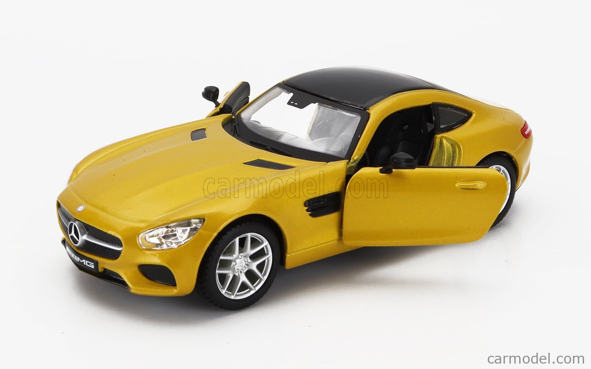 BURAGO 18-43065Y Scale 1/32 | MERCEDES BENZ AMG GT (C190) 2016 YELLOW ...