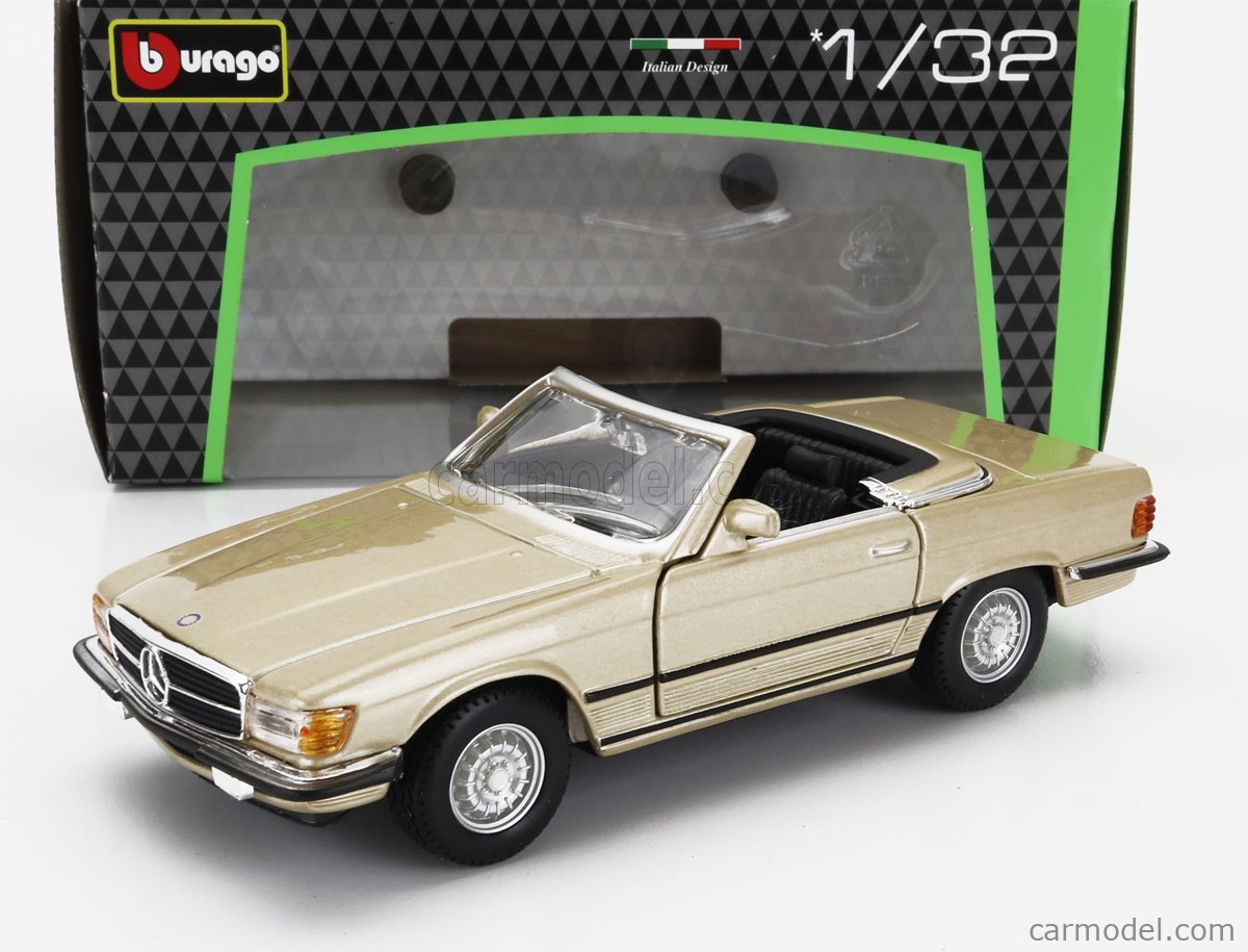 BURAGO 18-43056G Scale 1/32 | MERCEDES BENZ SL-CLASS 450SL CABRIOLET ...