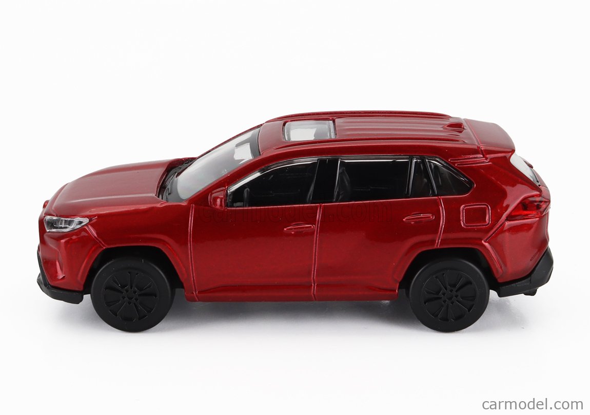 BURAGO 18-30466R Scale 1/43 | TOYOTA RAV4 2022 RED MET