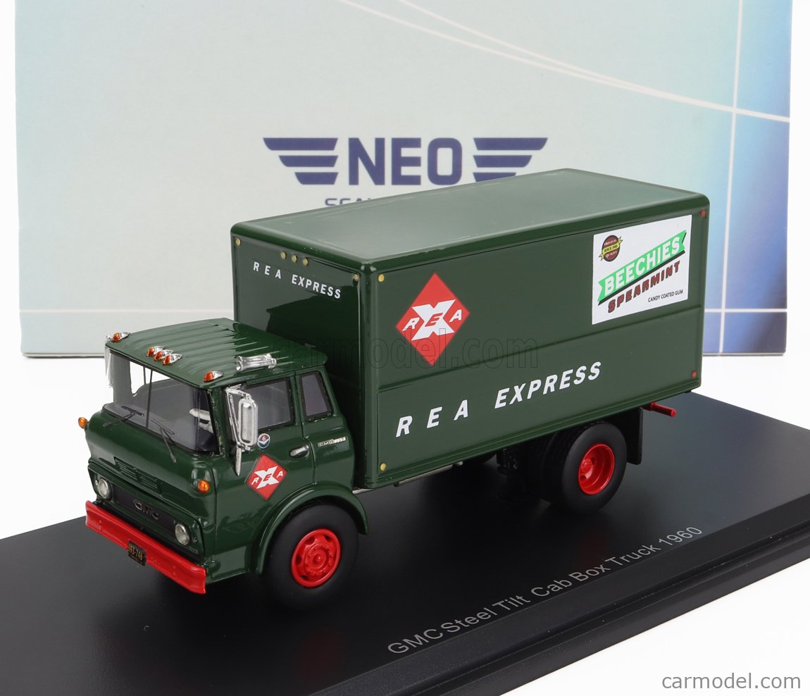 NEO SCALE MODELS NEO64087 Scale 1/64 | GMC TILT CAB TRUCK CASSONATO REA ...