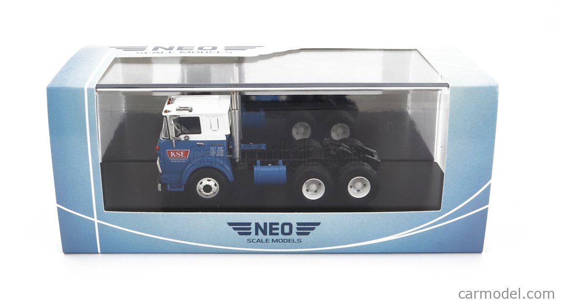 NEO SCALE MODELS NEO64080 Scale 1/64 | GMC TILT CAB SLEEPER TRACTOR ...
