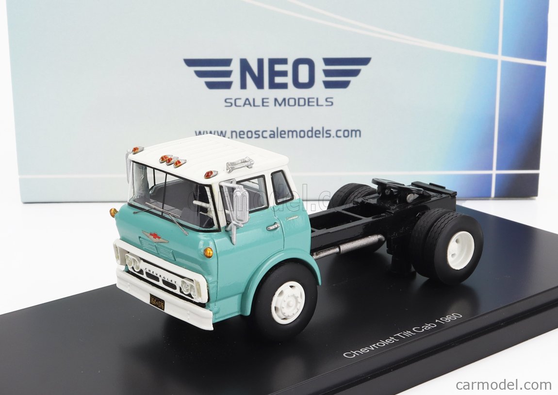 NEO SCALE MODELS NEO64076 Masstab: 1/64 | CHEVROLET TILT CAB TRACTOR ...