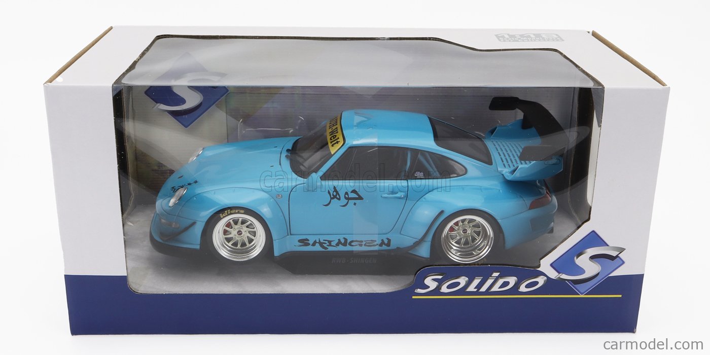 SOLIDO 1808501 Masstab: 1/18 | PORSCHE 911 993 RWB BODYKIT COUPE 2018 ...