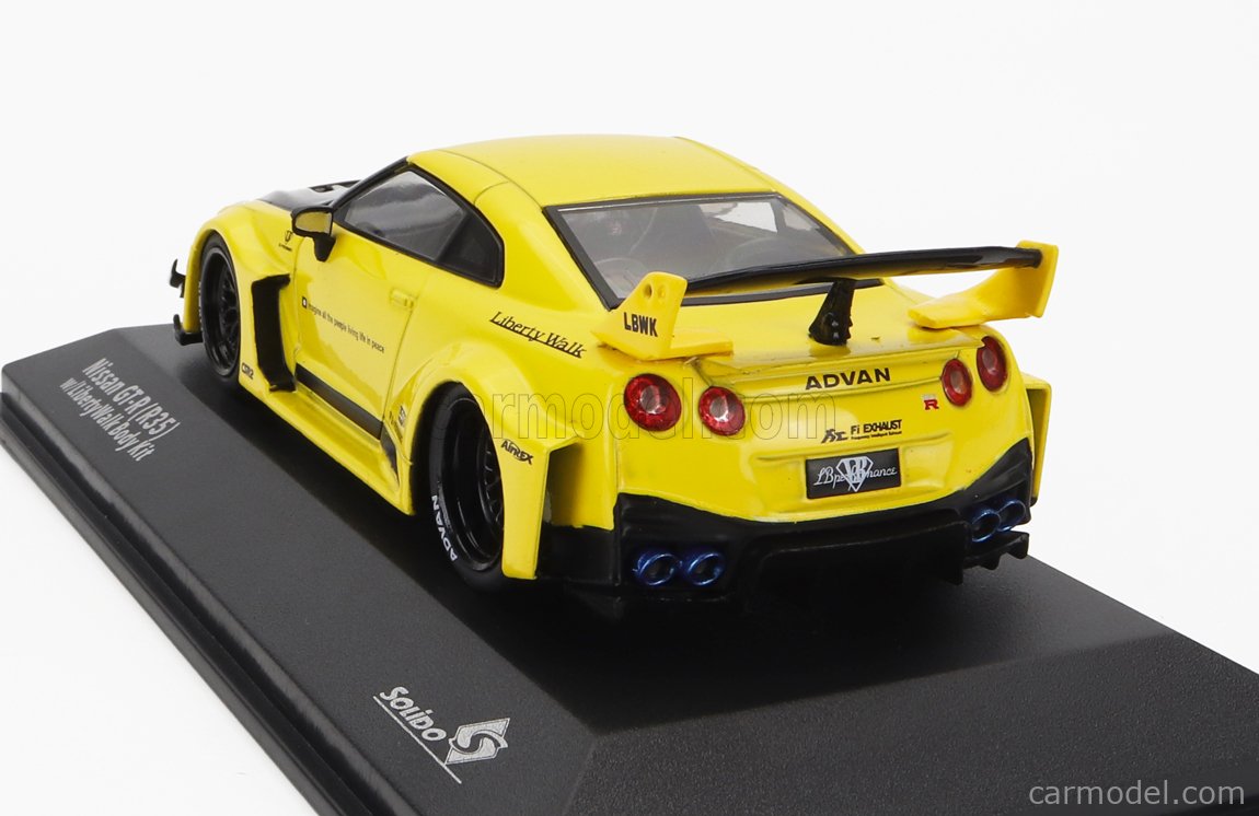 SOLIDO 4311206 Scale 1/43 | NISSAN GT-R (R35) LB WORKS SILHOUETTE COUPE ...